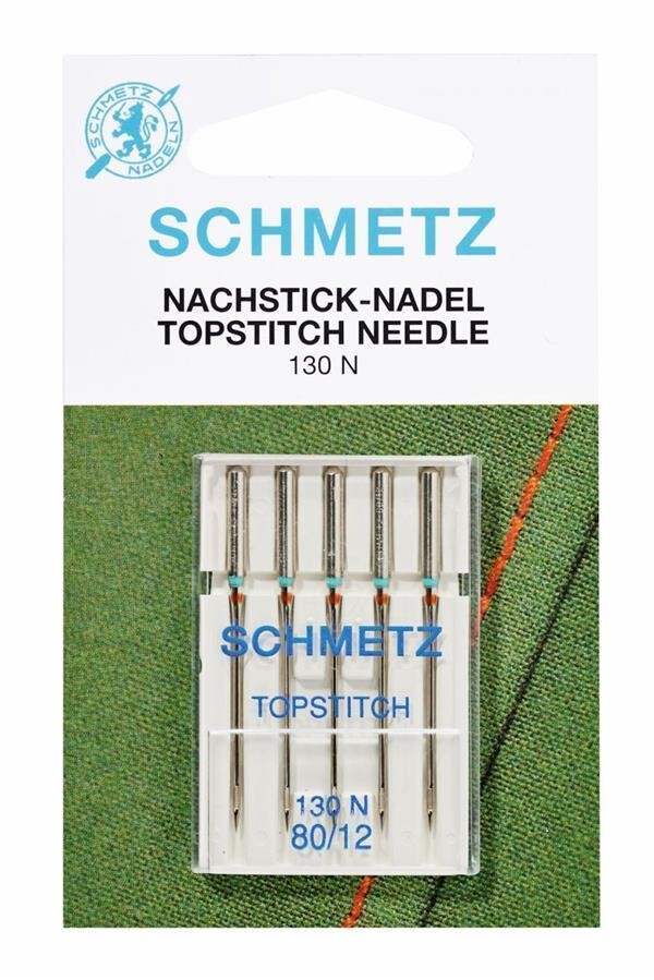 Schmetz Topstitch Nachsticknadel 130 N St.100 5er - Nähprofi.com - Dein
